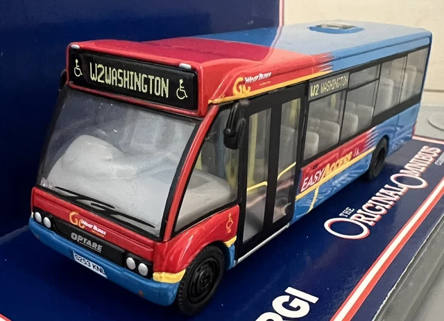 CORGI 44102 OPTARE SOLO GO WEAR BUSES 1/76 Scale Model Bus Original ...