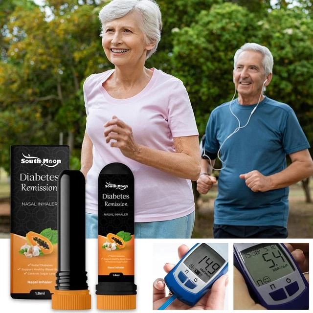 GLUCOX DIABETES RELIEF Nasal Inhaler, Sugar Control Nasal Inhaler n e ...