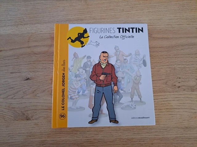 LIVRET + PASSEPORT Figurine Collection Officielle Tintin N°96 Le ...