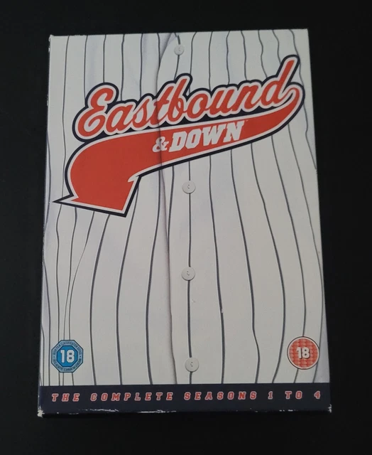 EASTBOUND AND DOWN Dvd - Complete Seasons 1-4 Box Set £15.00 - PicClick UK