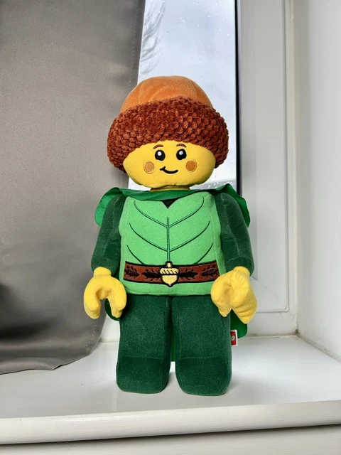 *RARE* LEGO FOREST Elf Minifigure Green Plush Soft Toy Acorn Man £39.99 ...