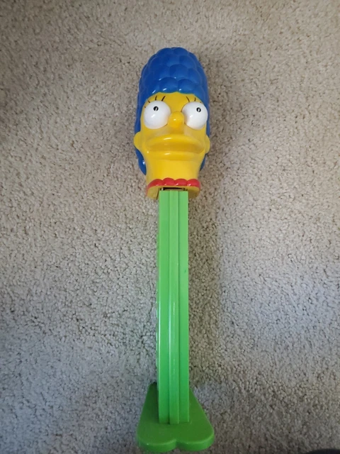 LARGE MARGE SIMPSON PEZ Dispenser Simpsons Talking Jumbo Battery ...