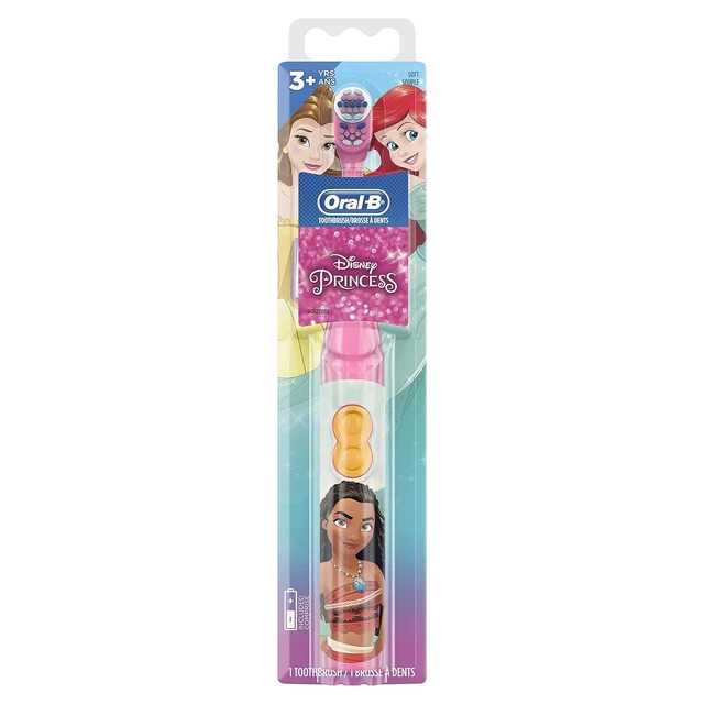 ORAL-B STAGES POWER Moana Disney Princess Battery Electric Toothbrush £ ...
