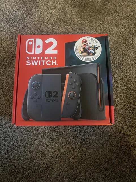 NINTENDO SWITCH 2 Console System + Mario Kart World Bundle New Sealed ...