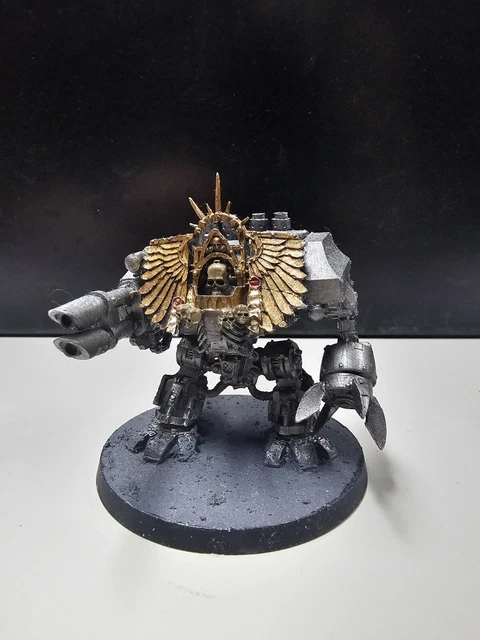 Space Marines Chaplain Dreadnought Painted Forgeworld Warhammer 40k Oop