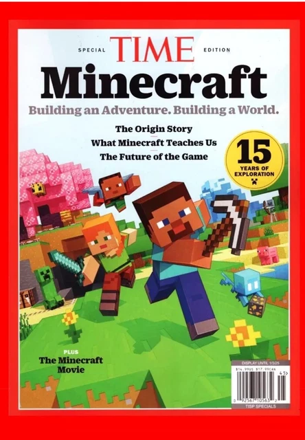 15 YEARS OF Minecraft Time Magazine Special Edition 2024 £3.82 ...