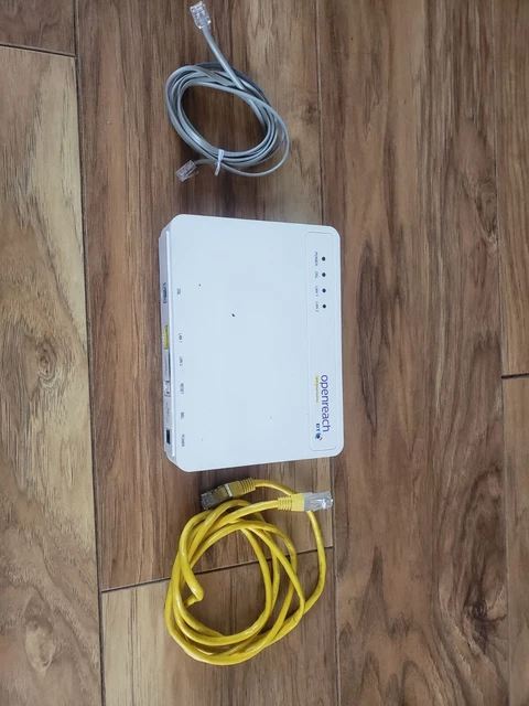 BT OPENREACH UNLOCKED 061513 Eci Fibre Optic Modem Router Vdsl Fttc £12 ...