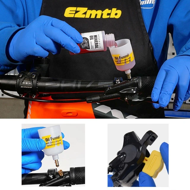 VÉLO BICYCLETTE PURGE Kit Outil Bleed Frein For-Shimano Hydraulique EUR ...