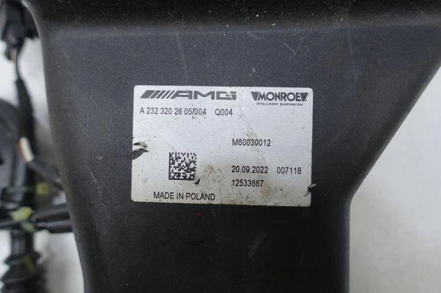 MERCEDES-BENZ SL R129 Hydraulic Pump Pompa Hydrauliczna Dachu Petrol ...