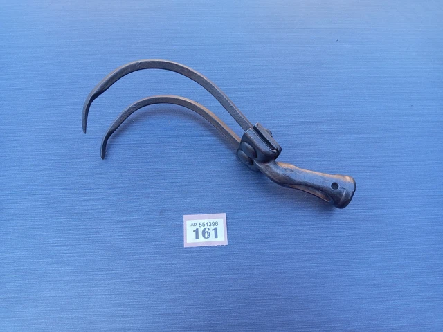VINTAGE 2 PRONG Claw Hoe Cultivator Rotavator Weeding Old Garden Tool 🌿 ...
