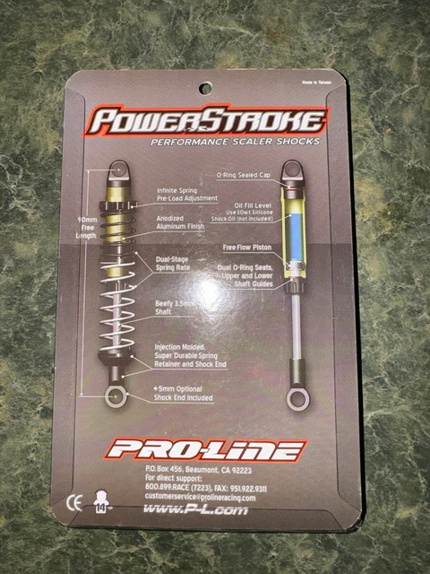 PROLINE 6060-00 POWER Stroke Scaler Shocks (90 mm - 95 mm) BNIB $35.00 ...