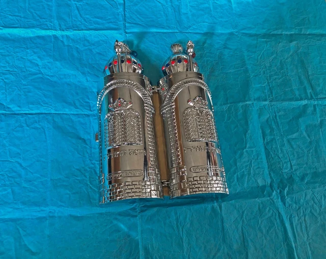 RARE ANCIENNE PETITE Torah dans son boîtier, antique little Torah EUR ...