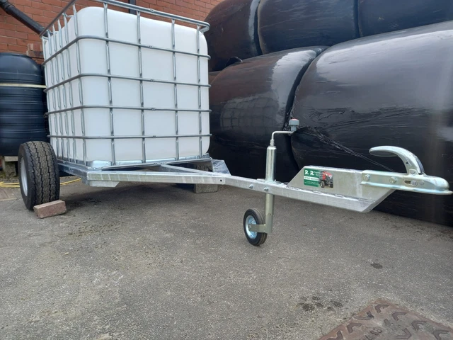 BOWSER TRAILER 1000L sheep water transport ride on mower quadbike 4x4 ...