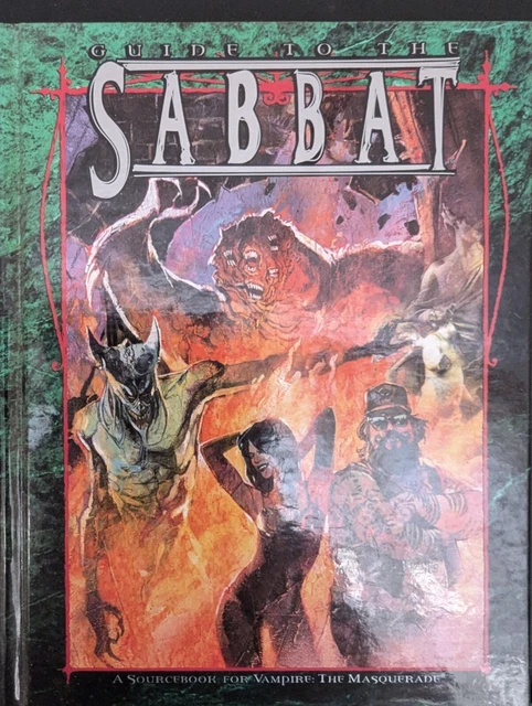 GUIDE TO THE SABBAT. Vampire the Masquerade WW2303. 1999 £19.99 ...
