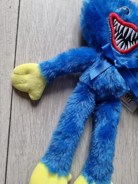 OFFICIAL POPPY PLAYTIME Cute Small Blue Scary Teeth Huggy Wuggy Plush ...