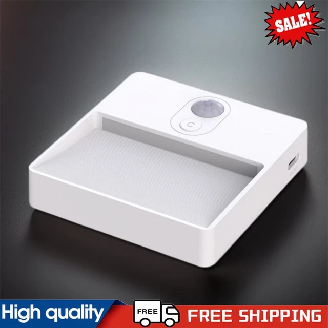 1/2/3 PACK NIGHT Lights Motion Sensor Magnetic for Wall Stairs Cabinet ...