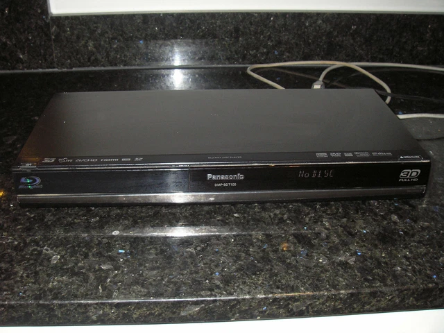 PANASONIC DMP-BDT100 BLU-RAY 2D/3D DVD disc player £39.99 - PicClick UK