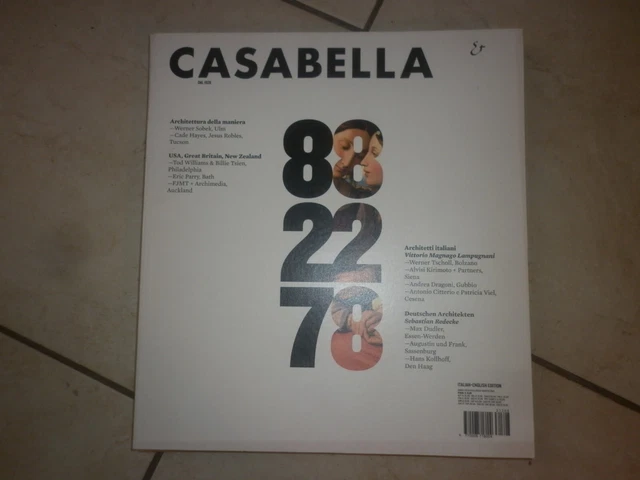 RIVISTA D'ARCHITETTURA CASABELLA n.827/828- NUMERO DOPPIO - DESIGN ...
