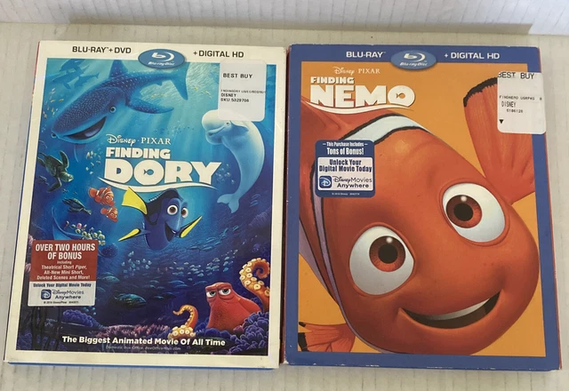Finding Nemo Finding Dory 2 Movie Collection Dvds Eur 10 52 Picclick Fr