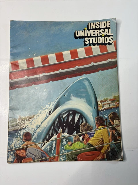 VINTAGE 1971 INSIDE Universal Studios Studio Tour Guide Brochure ...