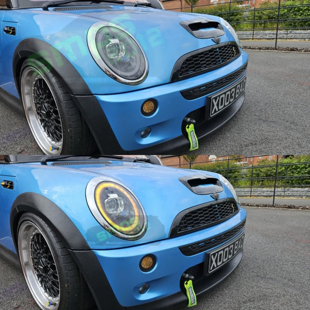 MINI COOPER R53 LED Headlights 2001-2007 JCW £499.00 - PicClick UK
