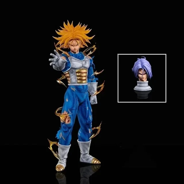 TRUNKS SSJ ACTION Figure 33cm Dragon Ball Z Gt Super Pvc Collezione ...