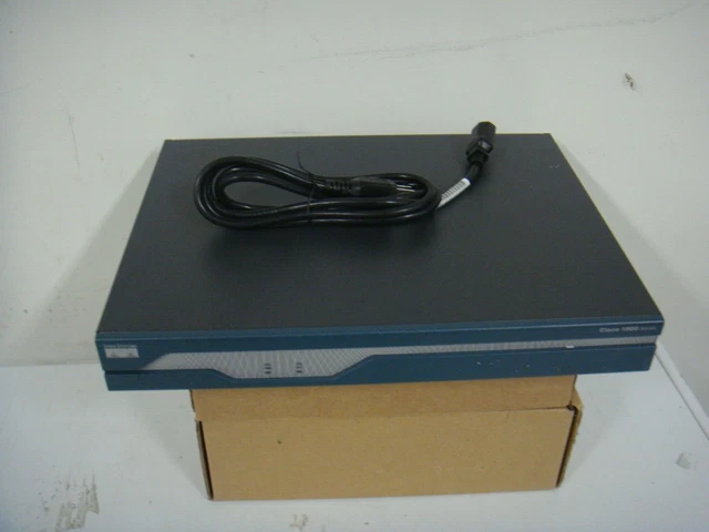 CISCO 1800 1841 Series Integrated Services Router w/Wic-1Dsu-T1-V2 $60. ...