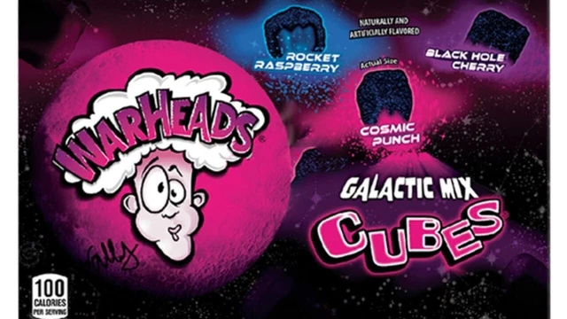 WARHEADS SOUR GALACTIC Mix Gummy Cubes 2 Pounds Candy Gummies $32.99 ...