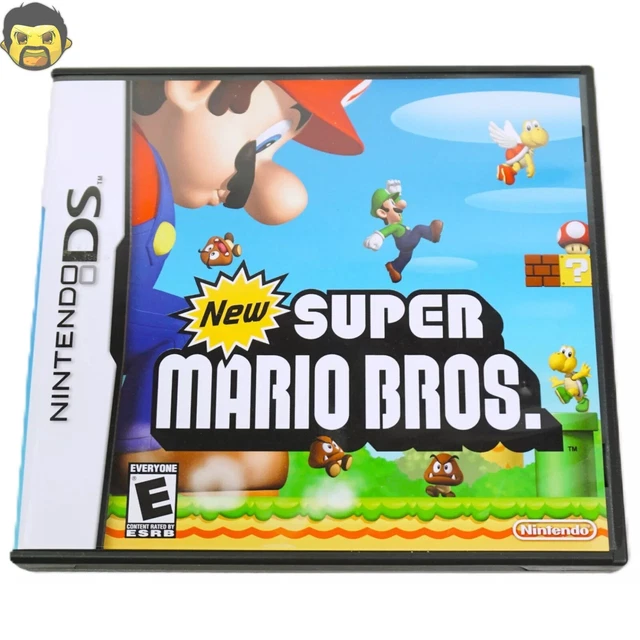 NEW SUPER MARIO Bros DS Nintendo CIB Complete in Box Manual ...