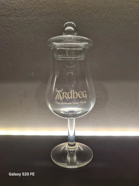 ARDBEG BESPOKE WHISKY Tasting Glass with Lid £8.50 - PicClick UK