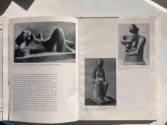 HENRY MOORE BY James Johnson Sweeney, Museum of Modern Art, 1st Ed ...