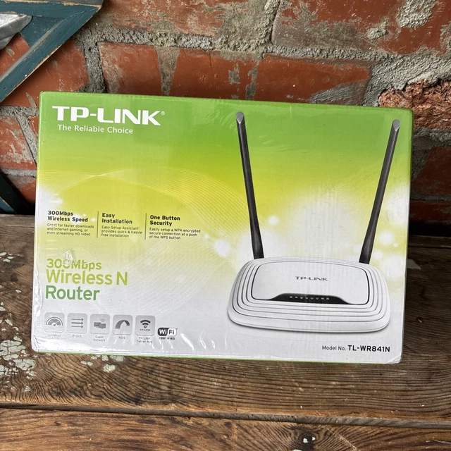 TP-LINK TL-WR841N 300MBPS Wireless N Router TL-WR841N 300- Sealed in ...