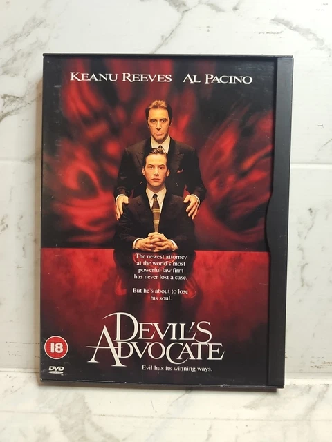 THE DEVIL'S ADVOCATE (DVD) Al Pacino Charlize Theron Connie Nielsen Region 2 £10.06 - PicClick UK