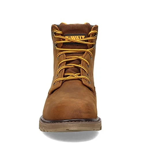 DEWALT MEN'S FLEX Plain Toe Soft Toe Work Boot Bison - DXWP10027-BIS £ ...