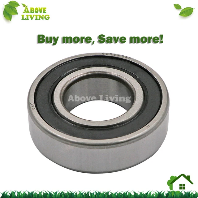 BALL BEARING FOR Double Sided Sealed 6205-2RS 6205-RS 6205 25x52x15mm ...