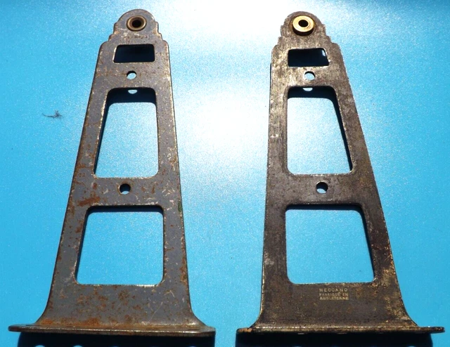 TWO MECCANO OBSOLETE large Shafting Standards, part 177 £45.00 ...
