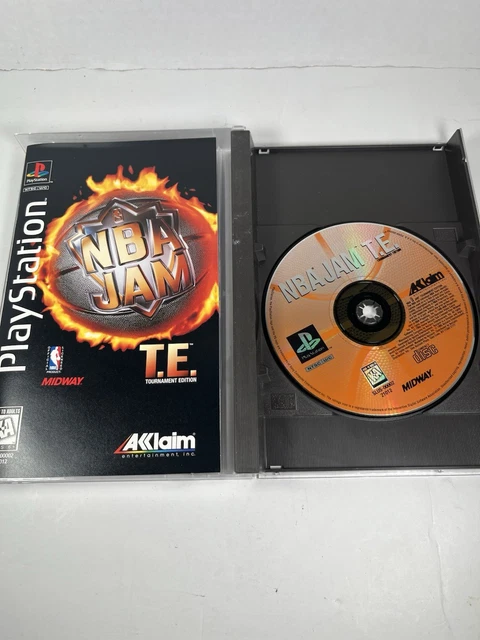 NBA JAM TOURNAMENT Edition Playstation 1 PS1 - CIB Long Box - NICE ...