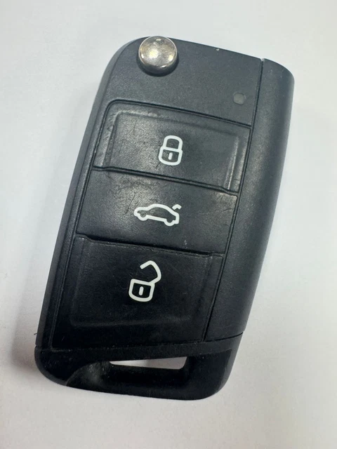 GENUINE SEAT CUPRA 3 Button Remote Flip Key Fob Tested 575 959 752 Am £ ...