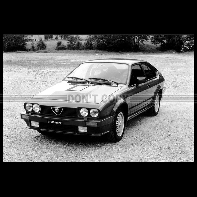 Alfa Romeo Gtv6 Grand Prix À VENDRE! - PicClick FR