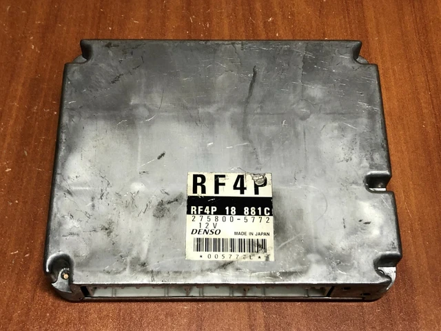 MAZDA PREMACY ENGINE Control Unit Ecu Denso rf4p18881c 275800 5772 rf4p ...