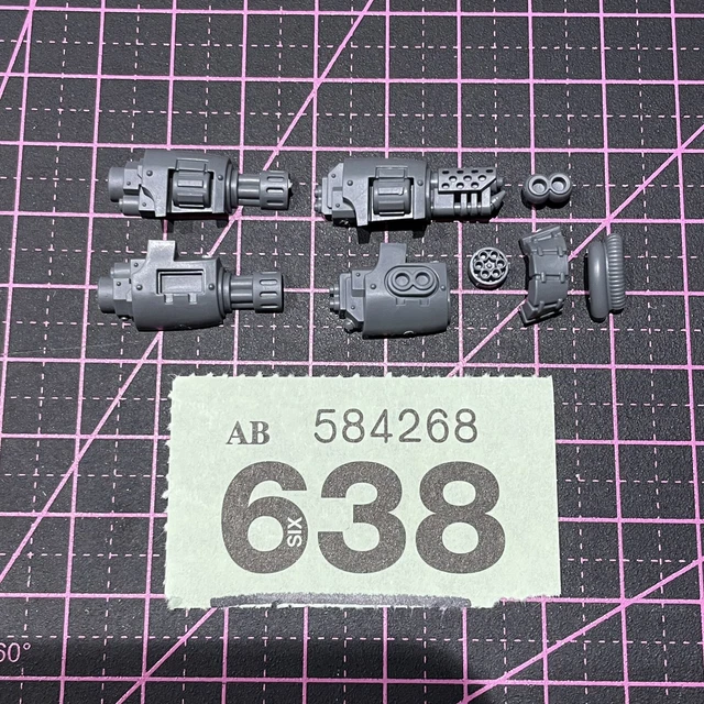 PRIMARIS REDEMPTOR DREADNAUGHT Gattling Cannone/Flamer pesante ...