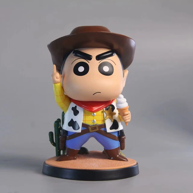 ANIME CRAYON SHIN chan Cosplay Cowboy Desert Cactus Model No Box EUR 37 ...