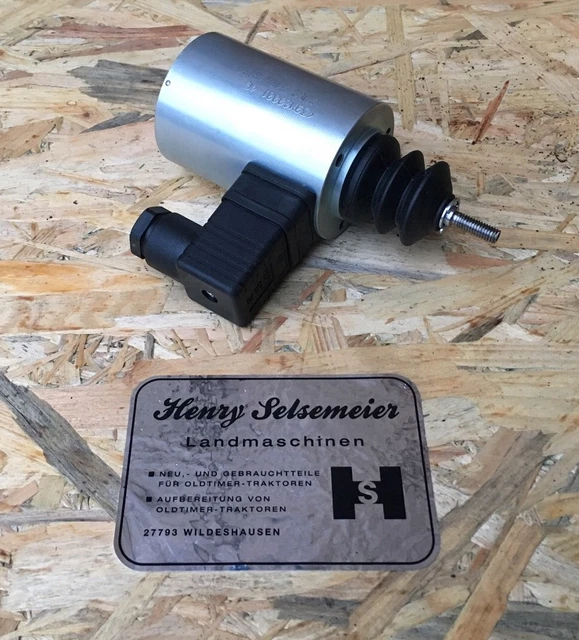 MAGNETSCHALTER FÜR FRONTLADER Elektrische Klinke BAAS Frontlader Baas ...