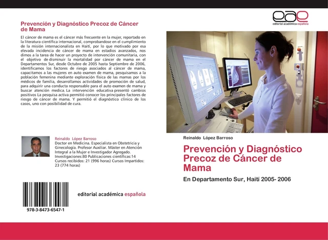 PREVENCIÓN Y DIAGNÓSTICO Precoz de Cáncer de Mama Reinaldo López Barroso Buch EUR 28,15 ...