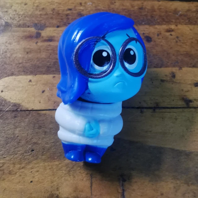 MATTEL DISNEY PIXAR Inside Out Sadness 1.5" Collectible Mini Figure £5. ...