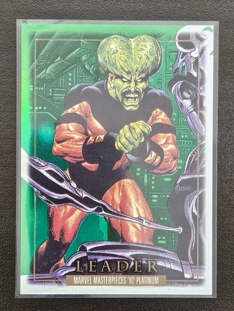 LEADER 2024 MARVEL Masterpieces Platinum Green Pmg 6/10 £337.46 ...