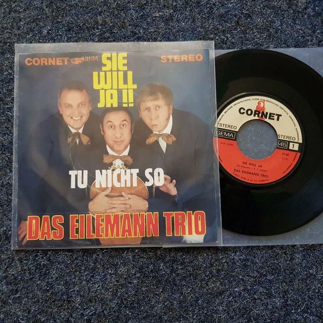 DAS EILEMANN TRIO - Sie will ja!! 7'' Single EUR 20,96 - PicClick IT
