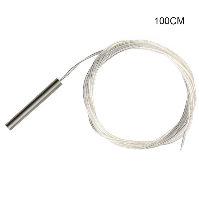 PT100 TEMPERATURE SENSOR with Fiberglass Insulation Measurement ...