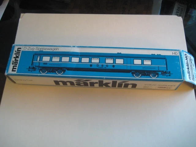 MARKLIN H0 4188 DSG Red Dining Car in its original box - LNIB £44.35 ...