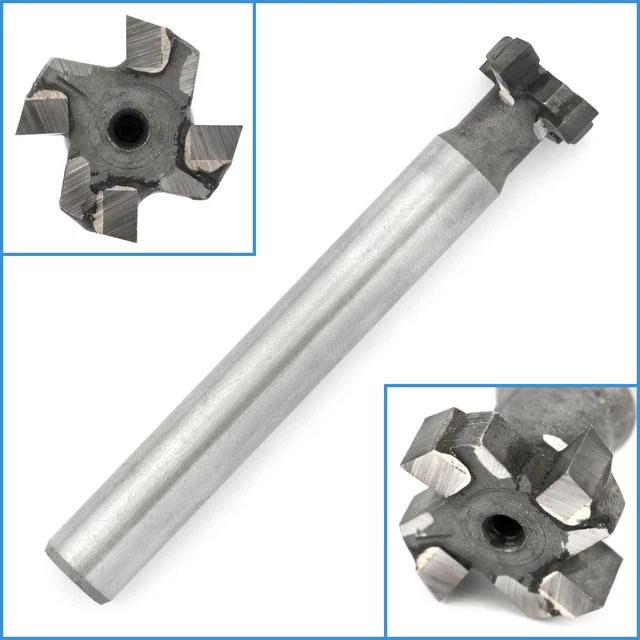 16MM X 5MM Carbide Blade T Slot Cutter End Mill Milling Cutter Tip ...